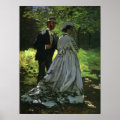 The Promenaders, aka The Strollers by Claude Monet Poster | Zazzle
