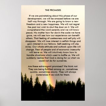 The Promises Poster | Zazzle