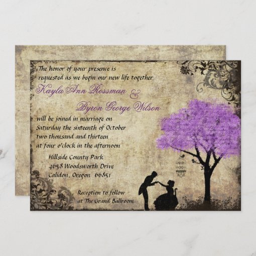 The Proposal Vintage Wedding Invitation. Invitation | Zazzle