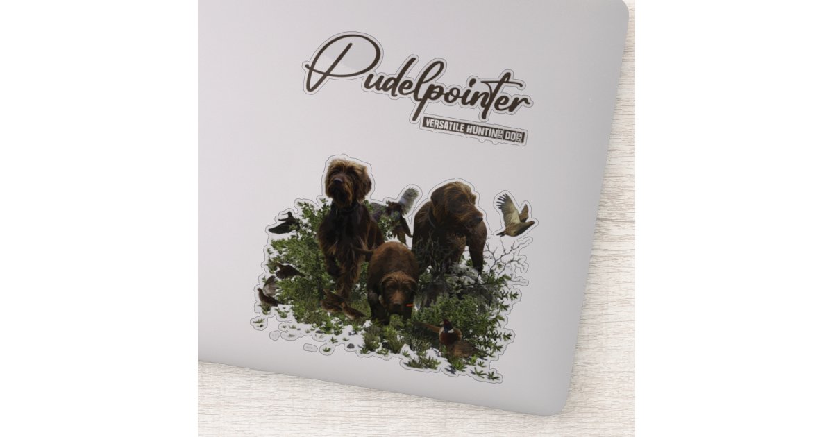 The Pudelpointer Sticker | Zazzle