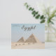 The Pyramids of Giza in Giza Egypt Postcard | Zazzle