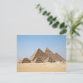 The Pyramids Postcard | Zazzle