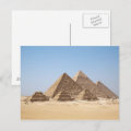 The Pyramids Postcard | Zazzle