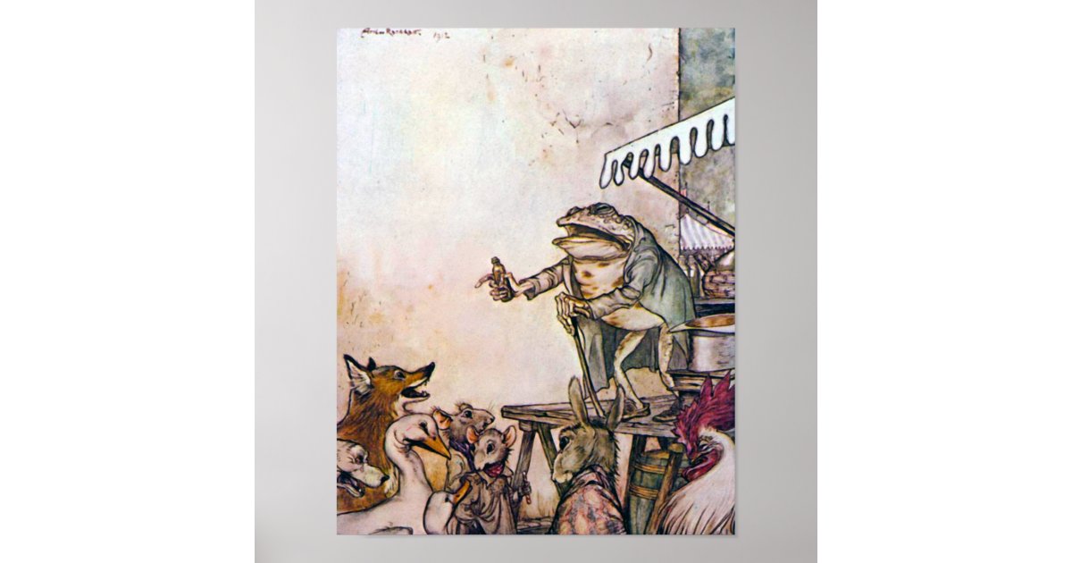 The Quack Frog Poster | Zazzle