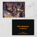 The Quartet ATC Business Card | Zazzle