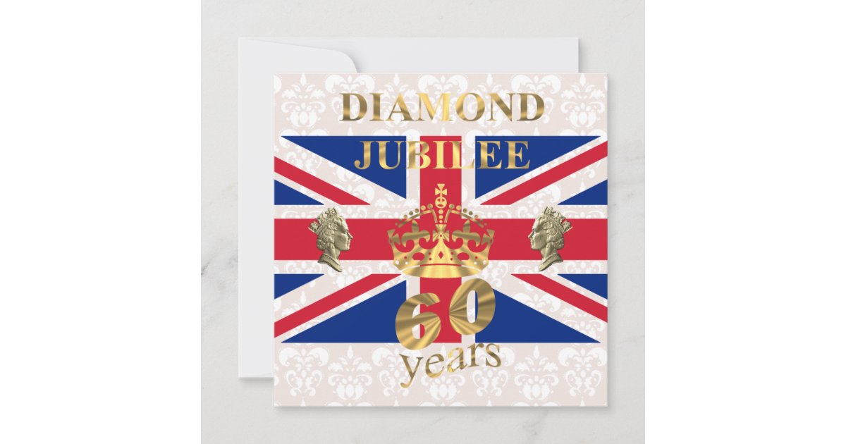 The Queens Diamond Jubilee Invitation | Zazzle