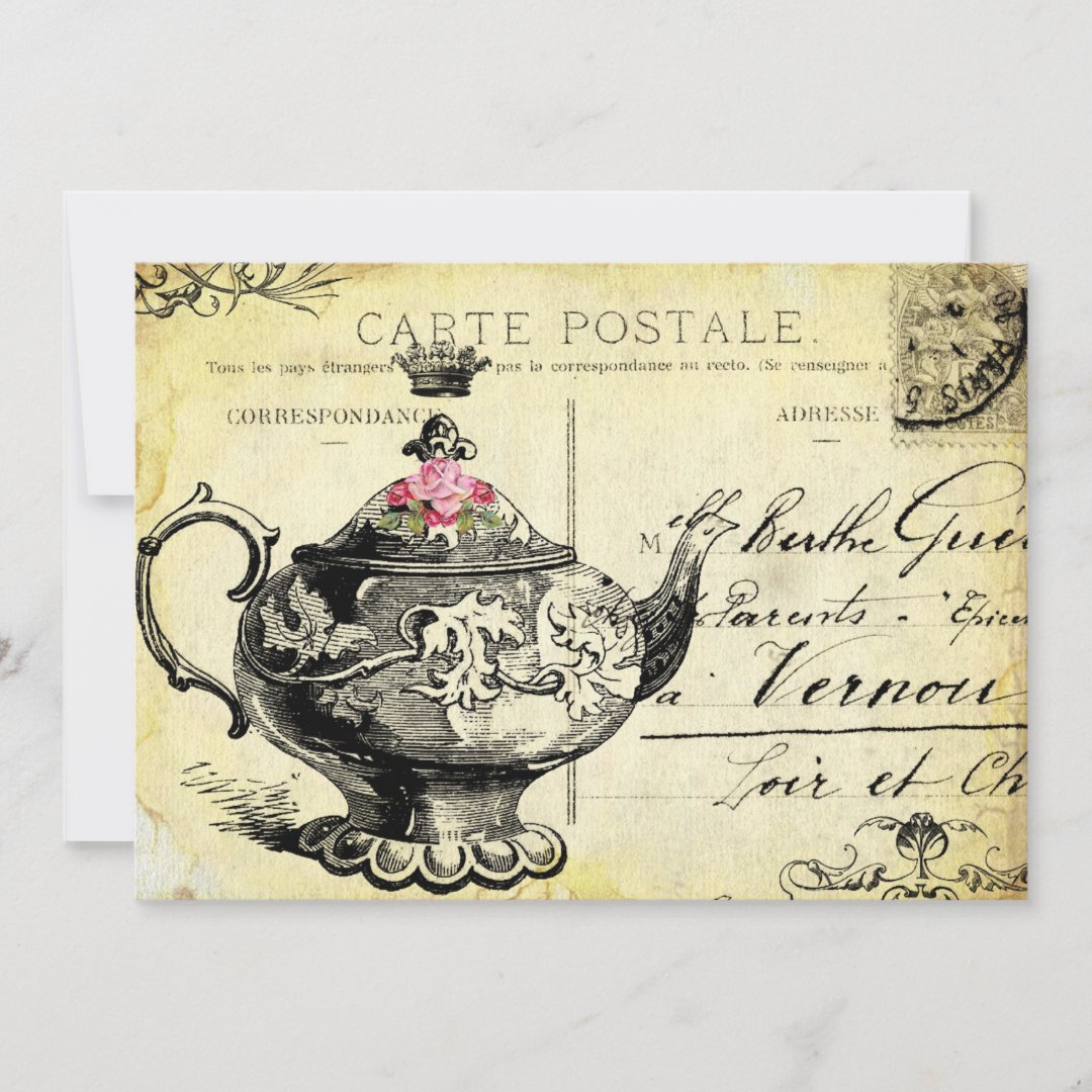 tHe QUeeN's TeA PaRTy Invitation | Zazzle