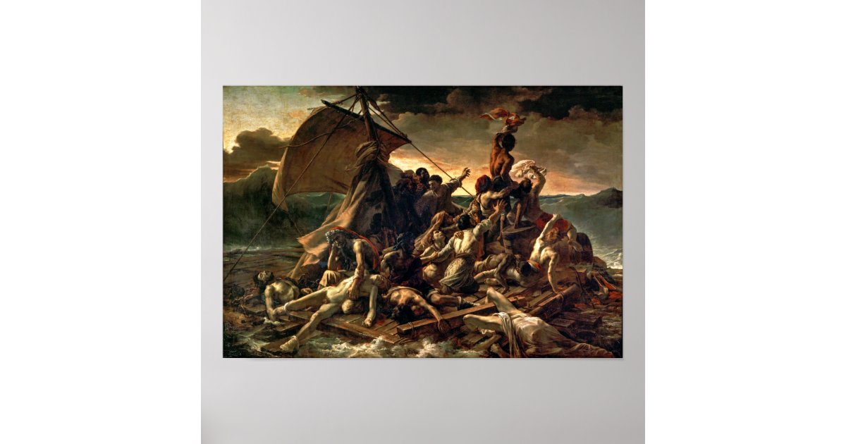 The Raft of Medusa | Théodore Géricault | Poster | Zazzle