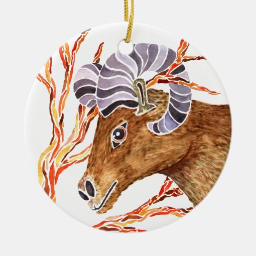 The Ram — Jesse Tree Keepsake Ornament | Zazzle