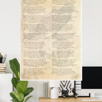 The Raven by Edgar Allen Poe Poster | Zazzle