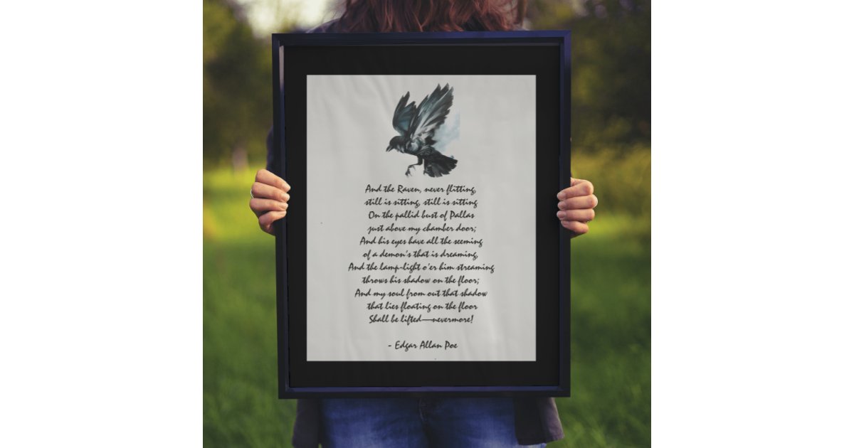The Raven Last Verse Poster | Zazzle