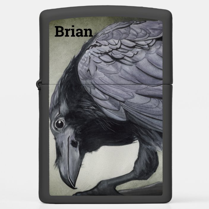 The Raven Personalize Name Zippo Lighter | Zazzle.com