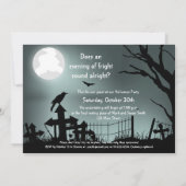 The Raven Poe Halloween Party Invitation | Zazzle
