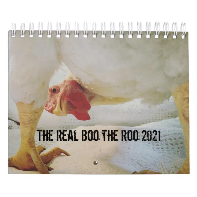 The Real Boo the Roo 2021 small calendar | Zazzle