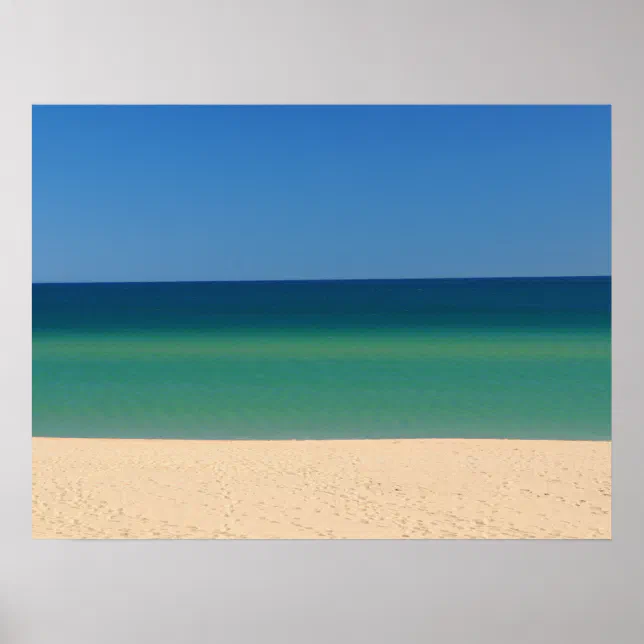 The Real Portugal- Beach, Blue, Water Poster | Zazzle