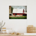 The Red Barn Poster | Zazzle