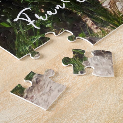 the red bench jigsaw puzzle | Zazzle