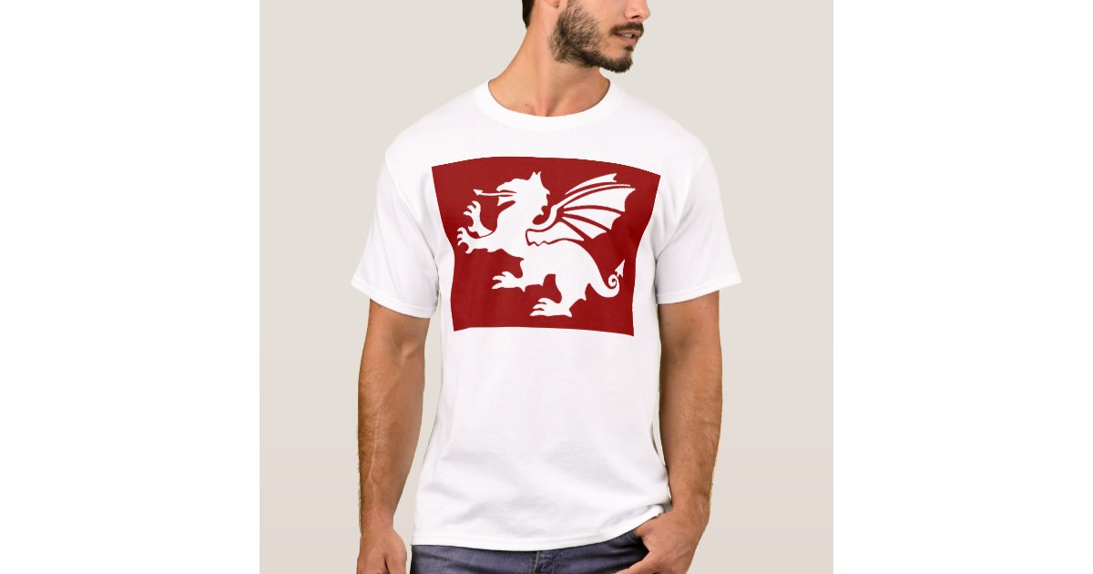The Red Dragon T-Shirt | Zazzle