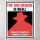 The Red Menace Propaganda Poster | Zazzle