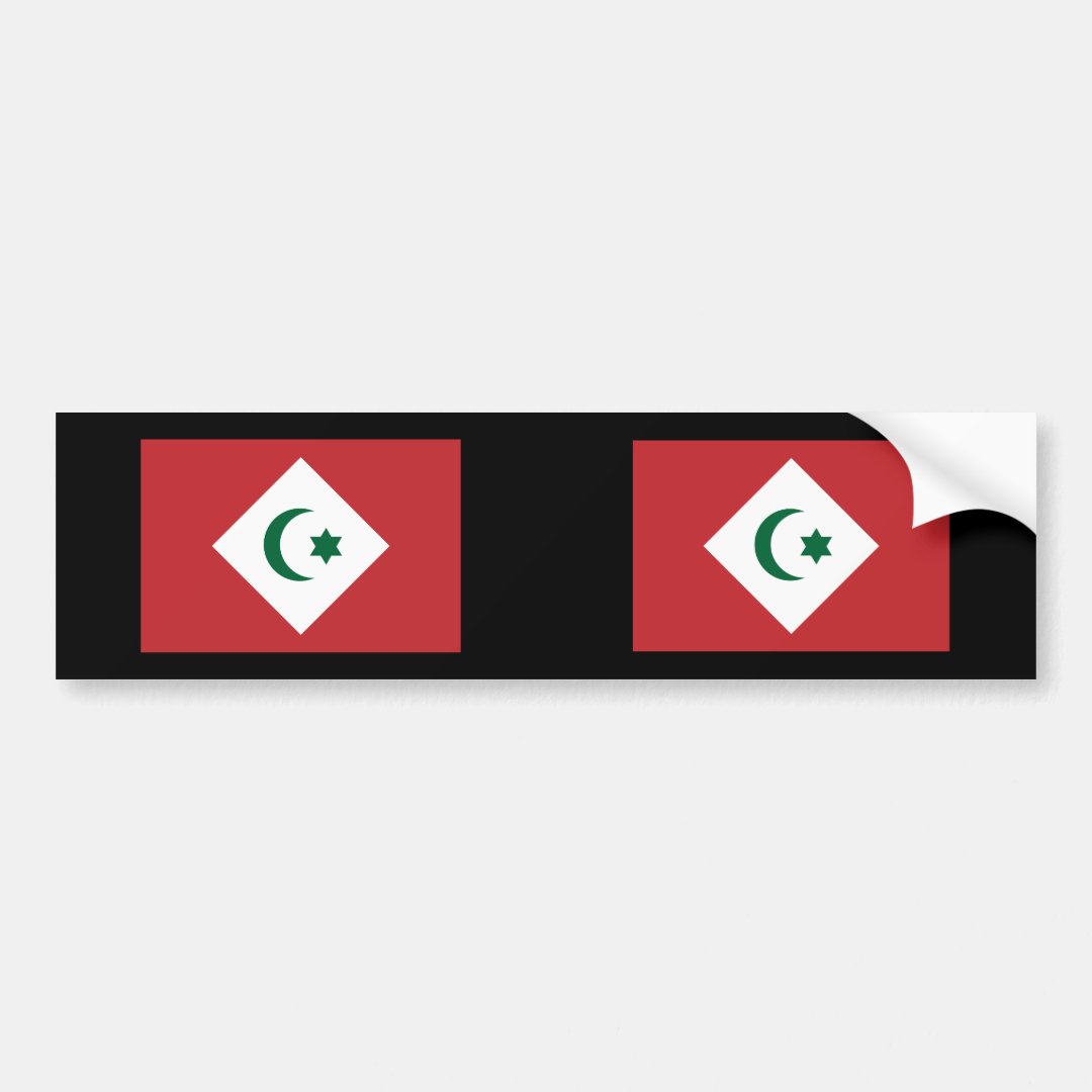 the Republic the Rif, Morocco Bumper Sticker | Zazzle