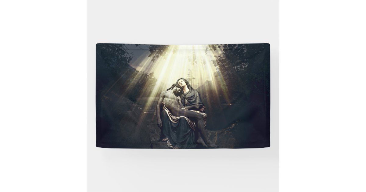 The Resurrection of Jesus Christ Banner | Zazzle