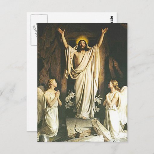 The Resurrection Postcard | Zazzle