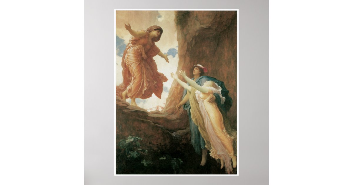 The Return of Persephone by Frederic Leighton Poster | Zazzle