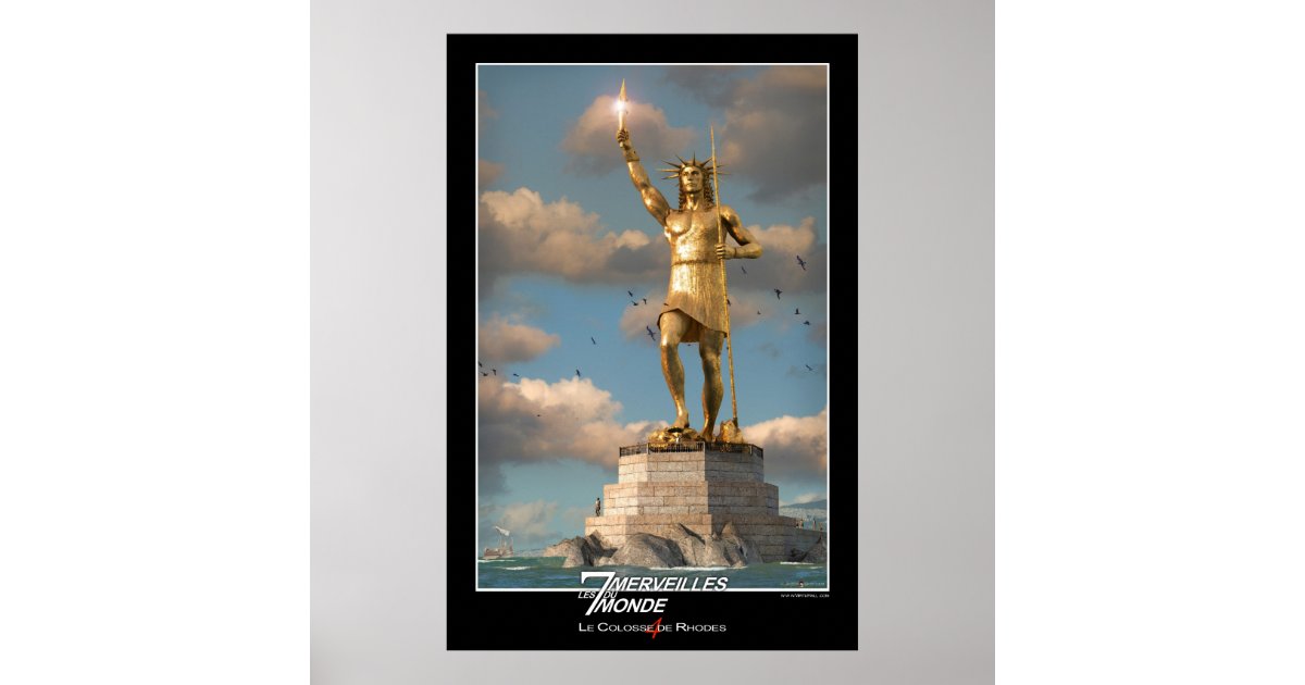 The Rhodes Colossus Poster | Zazzle