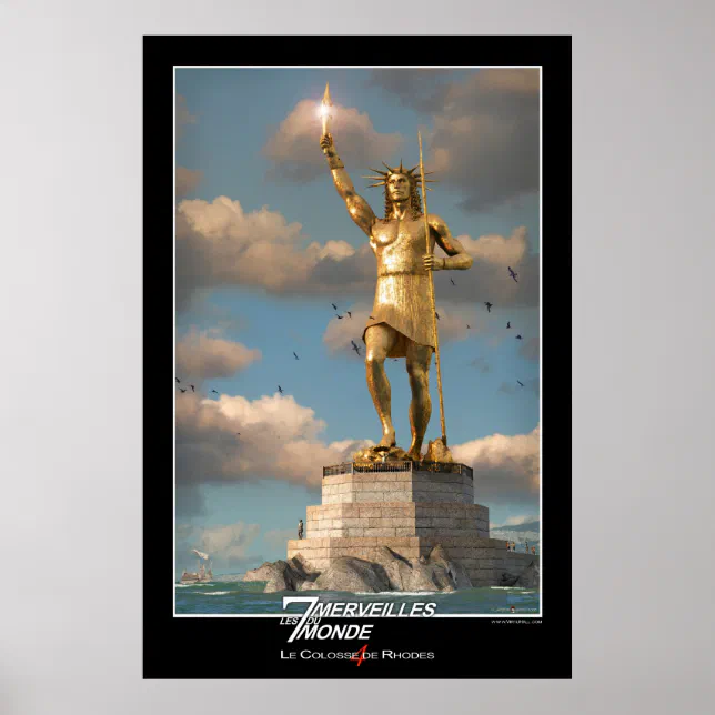 The Rhodes Colossus Poster | Zazzle