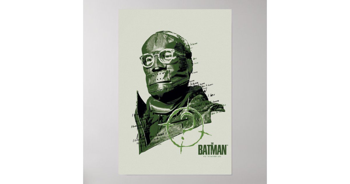 The Riddler Character Graphic Poster | Zazzle