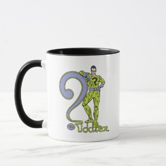 The Riddler & Logo Green Mug | Zazzle