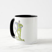 The Riddler & Logo Green Mug | Zazzle