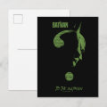 The Riddler "To The Batman" Question Mark Postcard | Zazzle