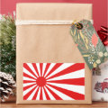 The Rising Sun Flag Rectangular Sticker | Zazzle