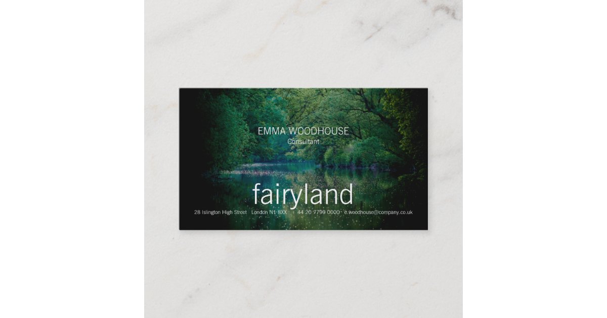 The River • Business Card Template | Zazzle