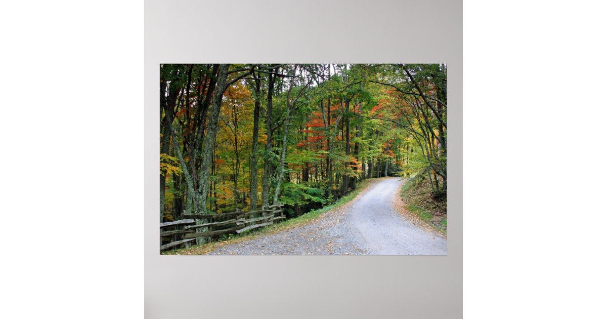 The Road Less Traveled Poster | Zazzle