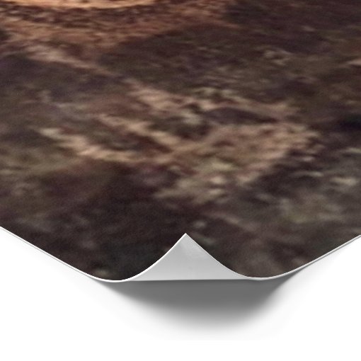 The Rochester Panel Pictograph Utah Poster | Zazzle