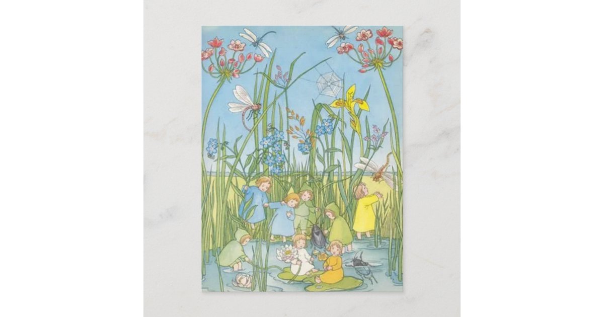 The Root Children Sibylle Von Olfers Postcard | Zazzle