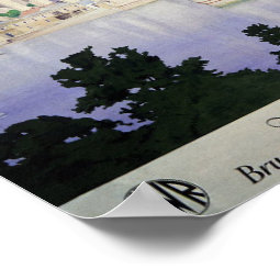 The Royal Albert Bridge, Saltash Vintage Travel Poster | Zazzle