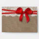 The Rustic Red Bow Wedding Collection Envelopes | Zazzle
