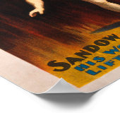 The Sandow Trocadero Vaudevilles Weightlifting Poster | Zazzle