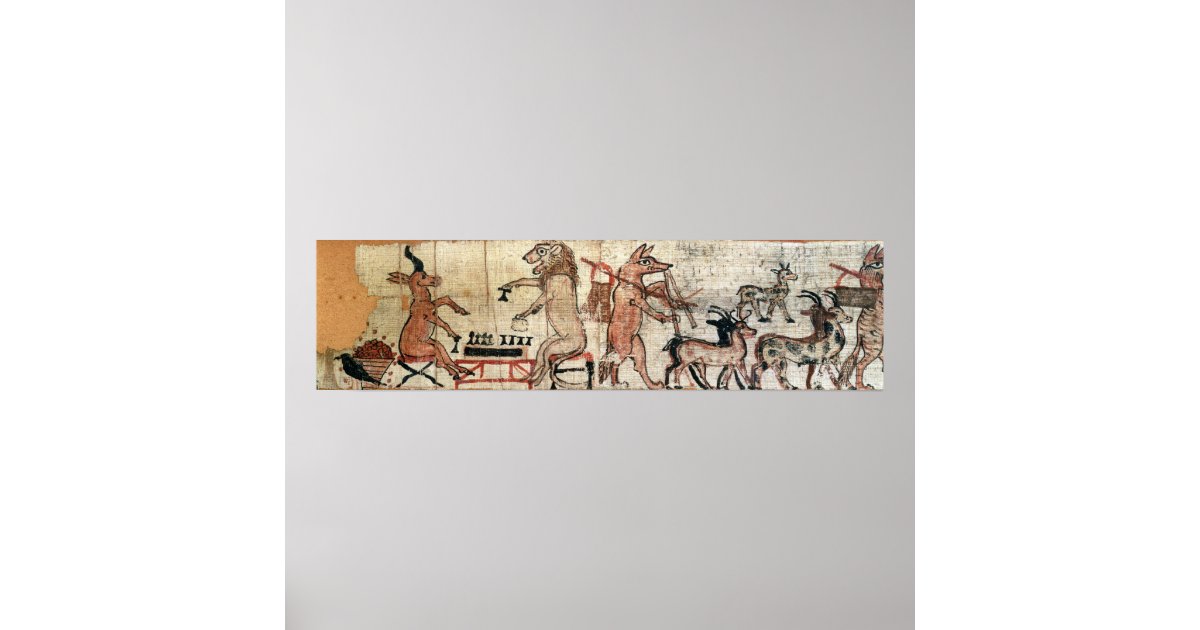 The Satirical Papyrus Poster | Zazzle