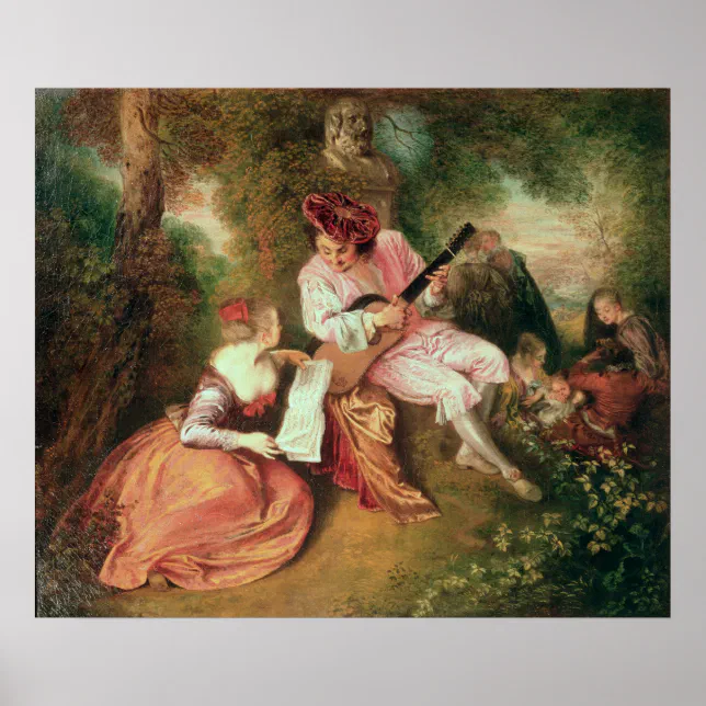 The Scale of Love, 1715-18 Poster | Zazzle