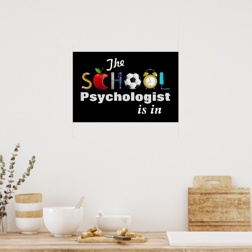 The School Psychologist Is In Poster | Zazzle