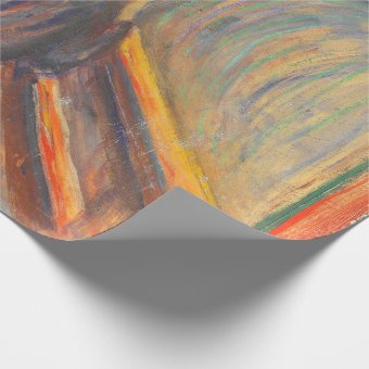 The Scream by Edvard Munch Wrapping Paper | Zazzle
