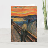 The Scream Card | Zazzle