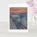 The Scream, Edvard Munch Card | Zazzle