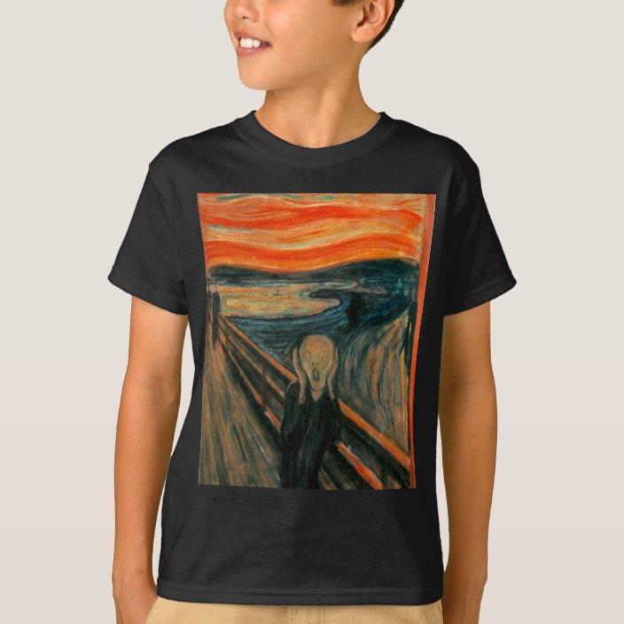 The Scream (Edvard Munch) T-Shirt | Zazzle.com