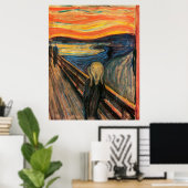 The Scream - Reproduction Art Poster | Zazzle