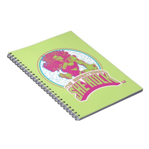 The Sensational She-Hulk 90's Graphic Notebook | Zazzle